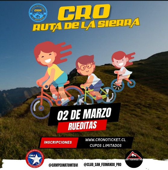 "RUEDITAS" Ruta de la Sierra CRO 2025